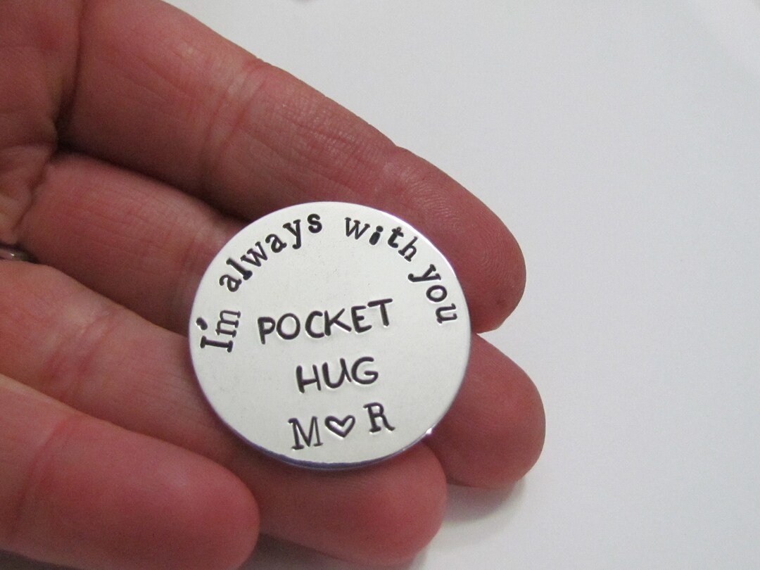 POCKET HUG a Love Token Im Always With You Long Distance Relationship ...