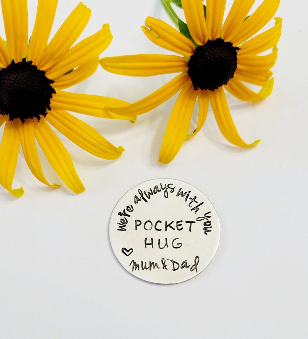 POCKET HUG •a Love Token• We're Always With You• Long Distance ...