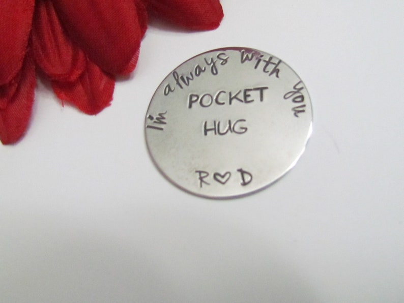 POCKET HUG a Love Token Im Always With You Long Distance - Etsy