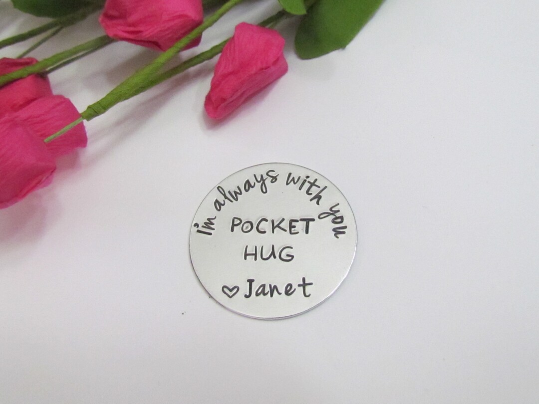 POCKET HUG a Love Token Im Always With You Long Distance Relationship ...
