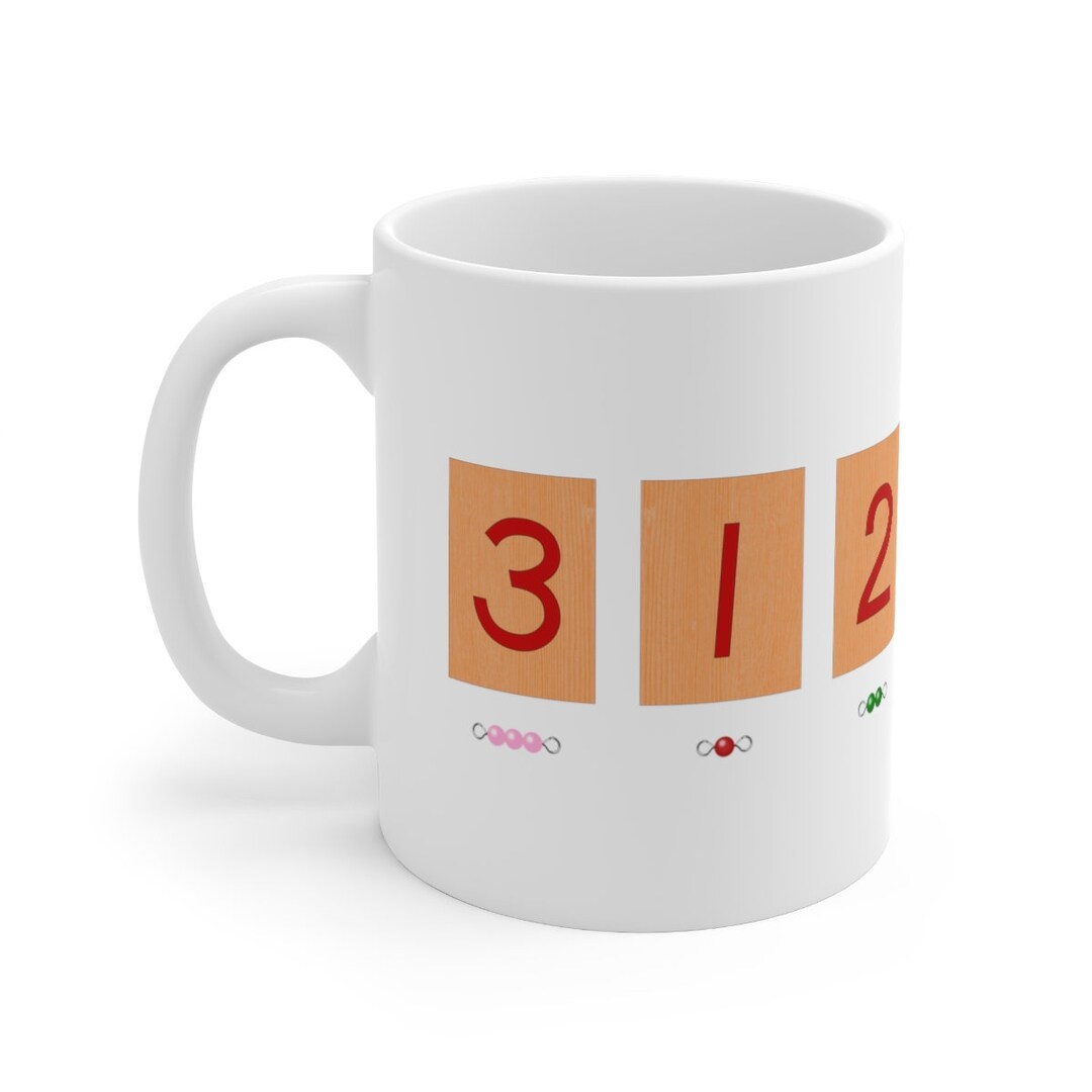 Choose-your-own Area Code Montessori Mug 11oz - Etsy