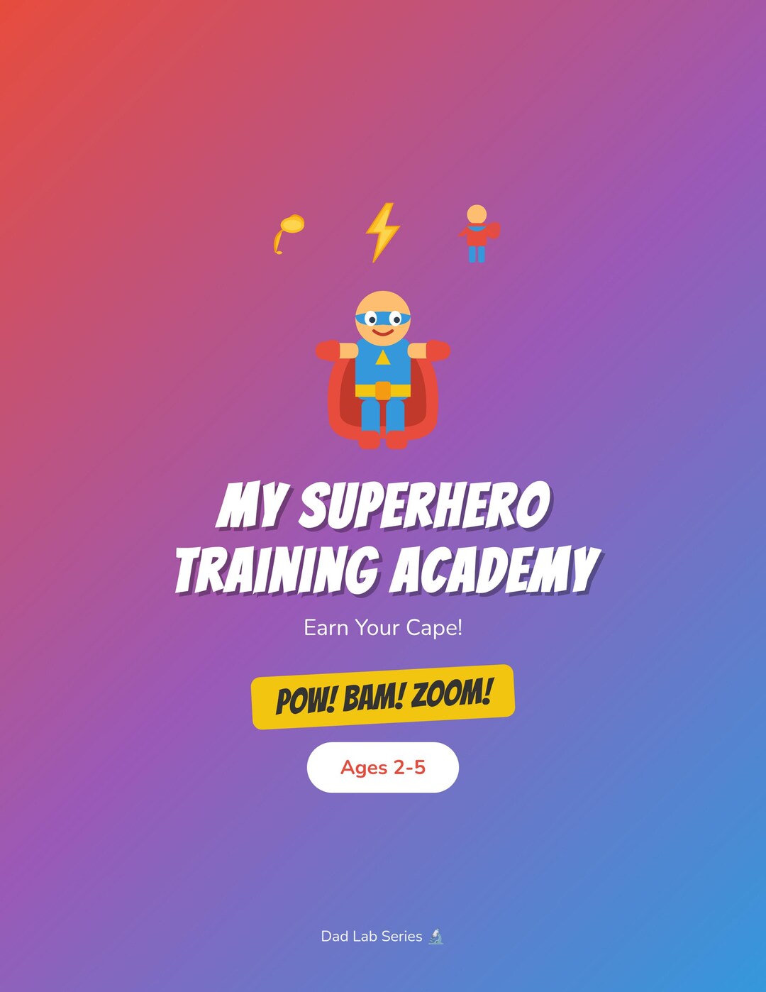 My Superhero Training Academy | 24-page Printable Activity Workbook for ...