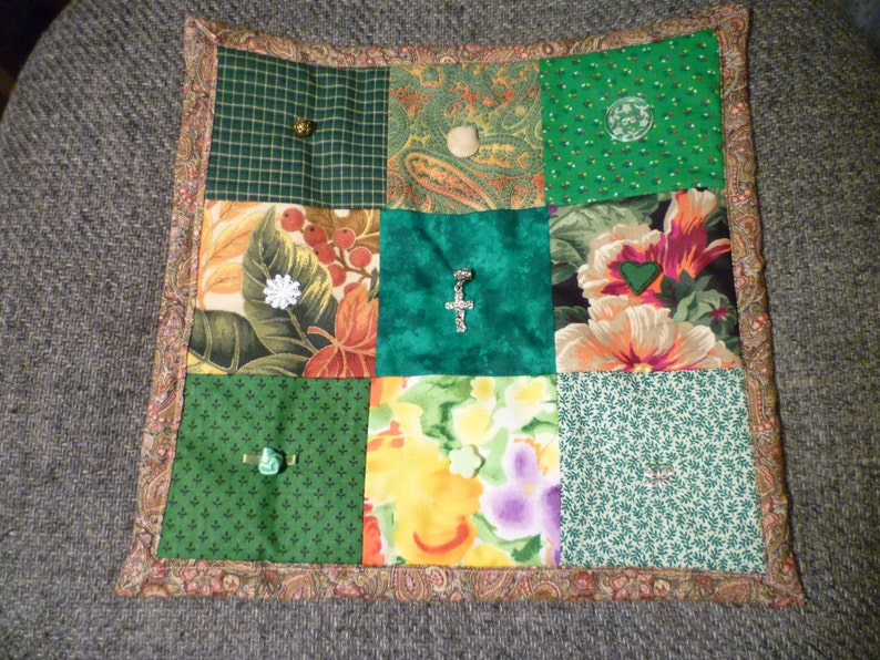 Spiritual Journey Themed Quilted Prayer Cloth Custom Made - Etsy
