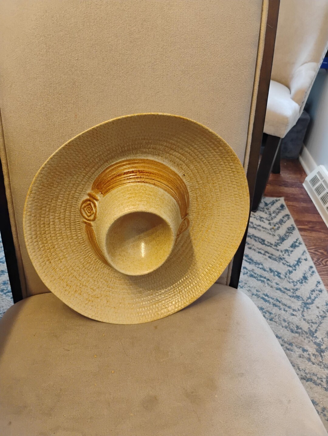 Vintage Sombrero Chip and Dip Dish - Etsy