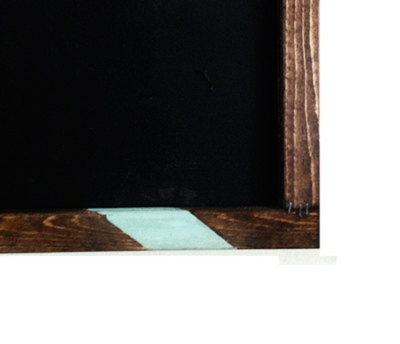 Chalkboard // Large Rustic Wood Framed Chalkboard // - Etsy