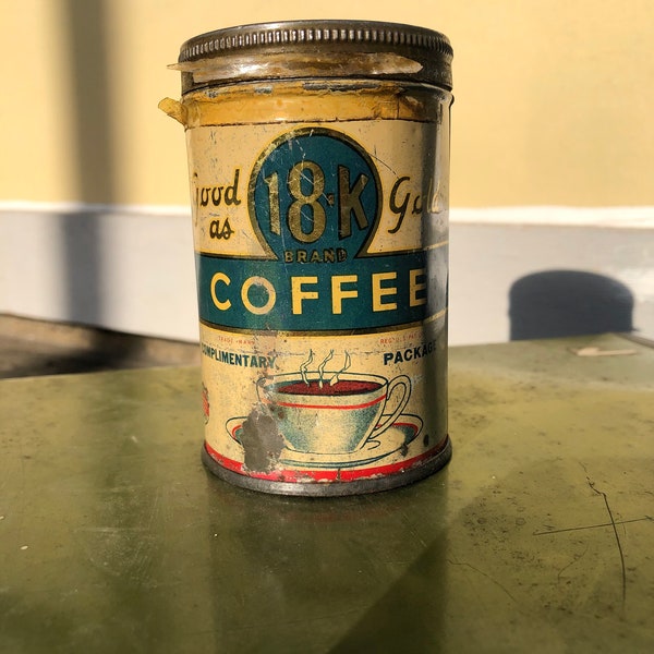 Antique Coffee Cans - Etsy
