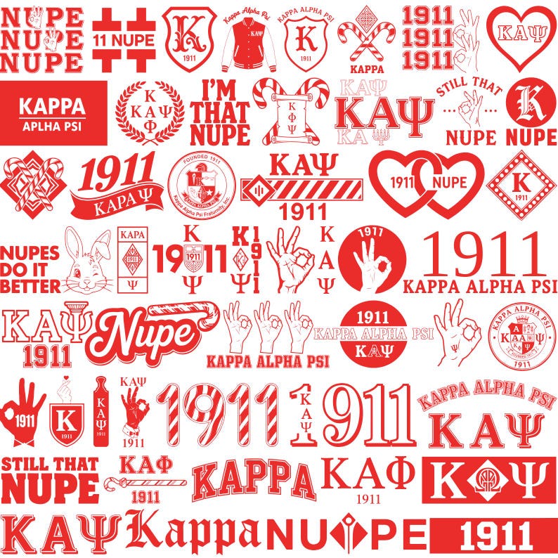 Kappa Alpha PSI SVG Png Bundle, Fraternity Svg, Greek Letter Svg ...