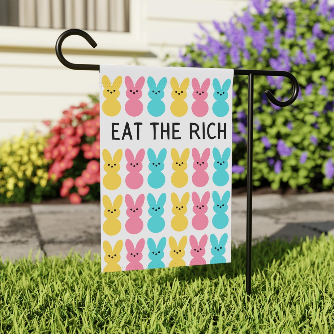 Eat the Rich Flag | Political Easter Flag | Anti Trump Flag | Stop the ...