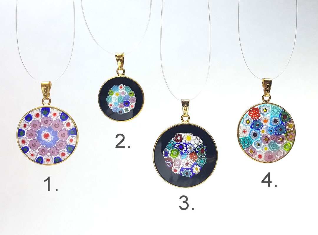 Antica Murrina Veneziana Glass Pendants 26mm, 23mm, 18mm - Etsy