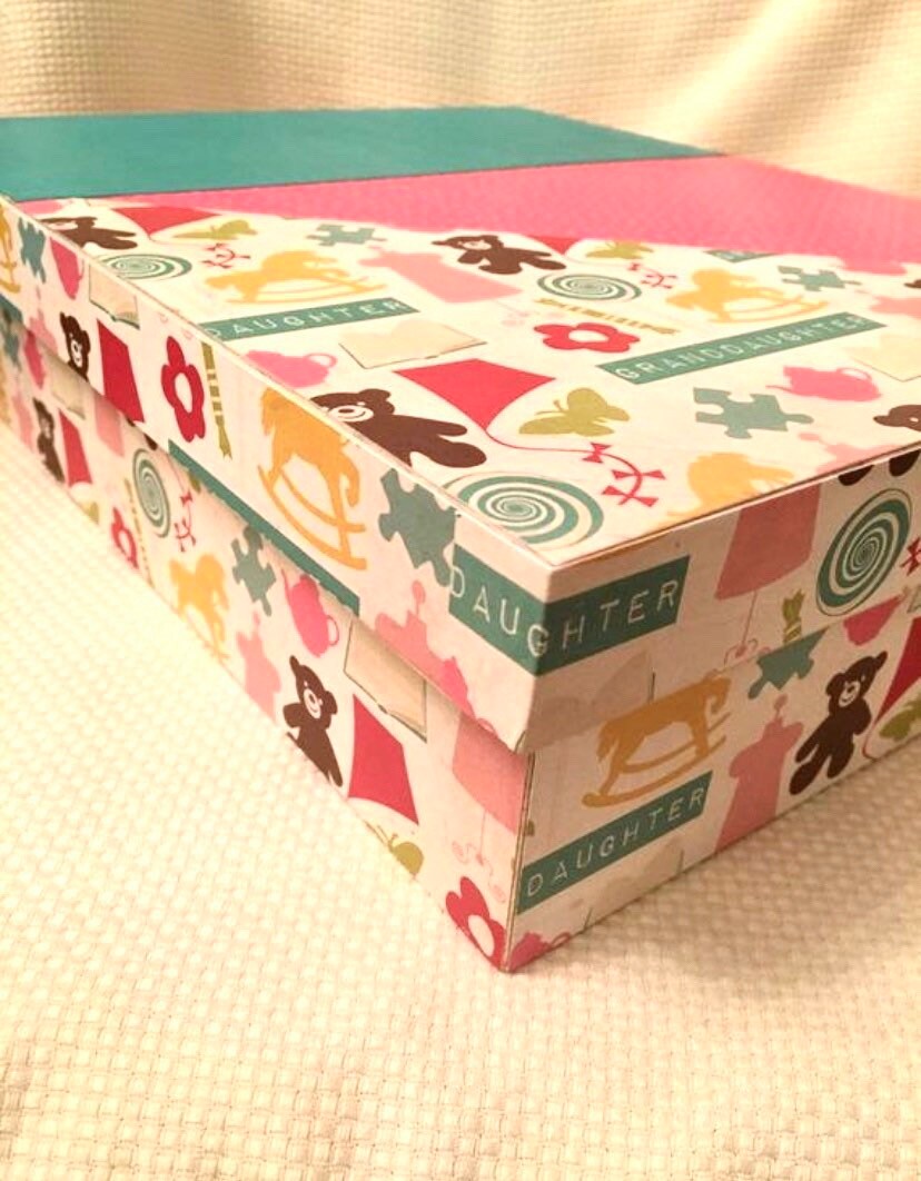 Granddaughter Memory Box Keepsake Box Granddaughter | Etsy