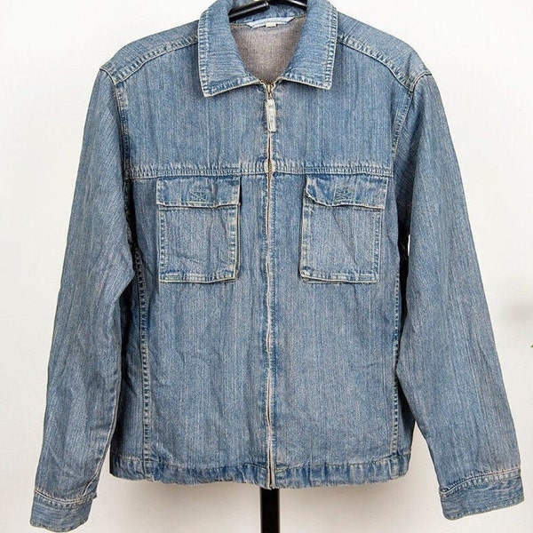 Mens Denim Jacket - Etsy