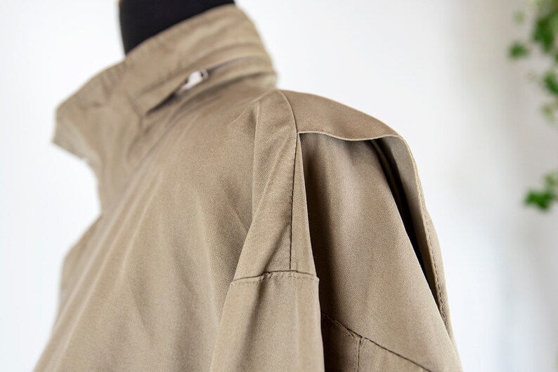 Vintage Caravan Khaki Windbreaker Cargo Field Jacket - Etsy