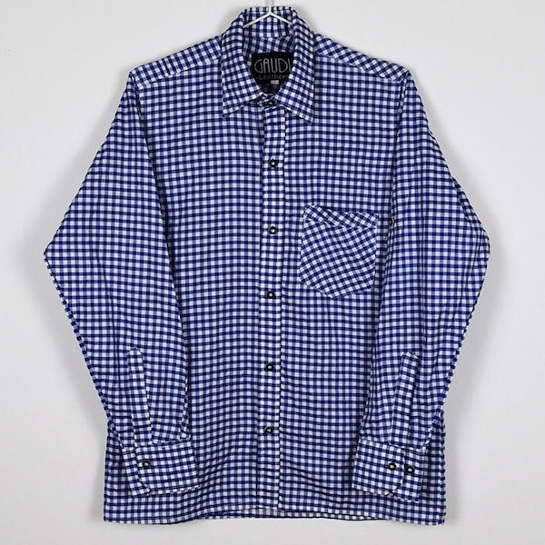 Mens Long Sleeved Checkered Shirt - Etsy