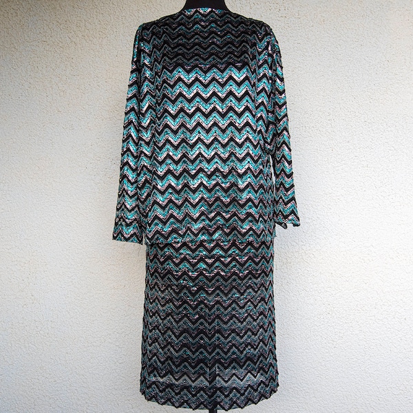 Metallic Two Piece Set - Etsy