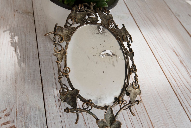 Vintage Antique Vine Carved Elven Style Hand Mirror - Etsy