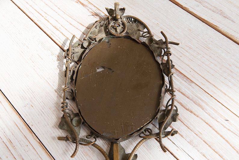 Vintage Antique Vine Carved Elven Style Hand Mirror - Etsy