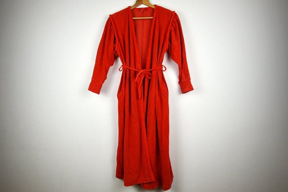 Vintage Red Velvet Robe - Gem