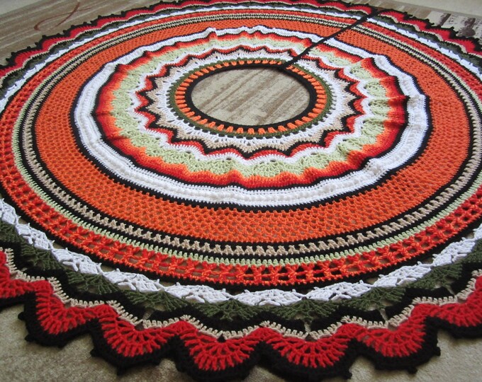 Crochet Christmas Tree Skirt - Etsy