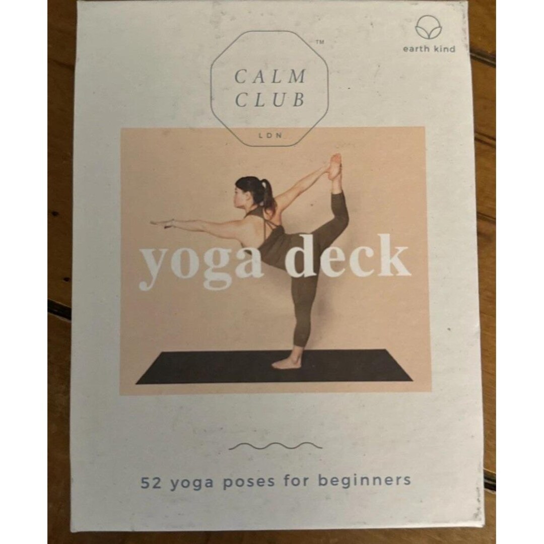 Yoga Deck 52 Yoga Poses Cards for Beginners Luckies Calm Club ...