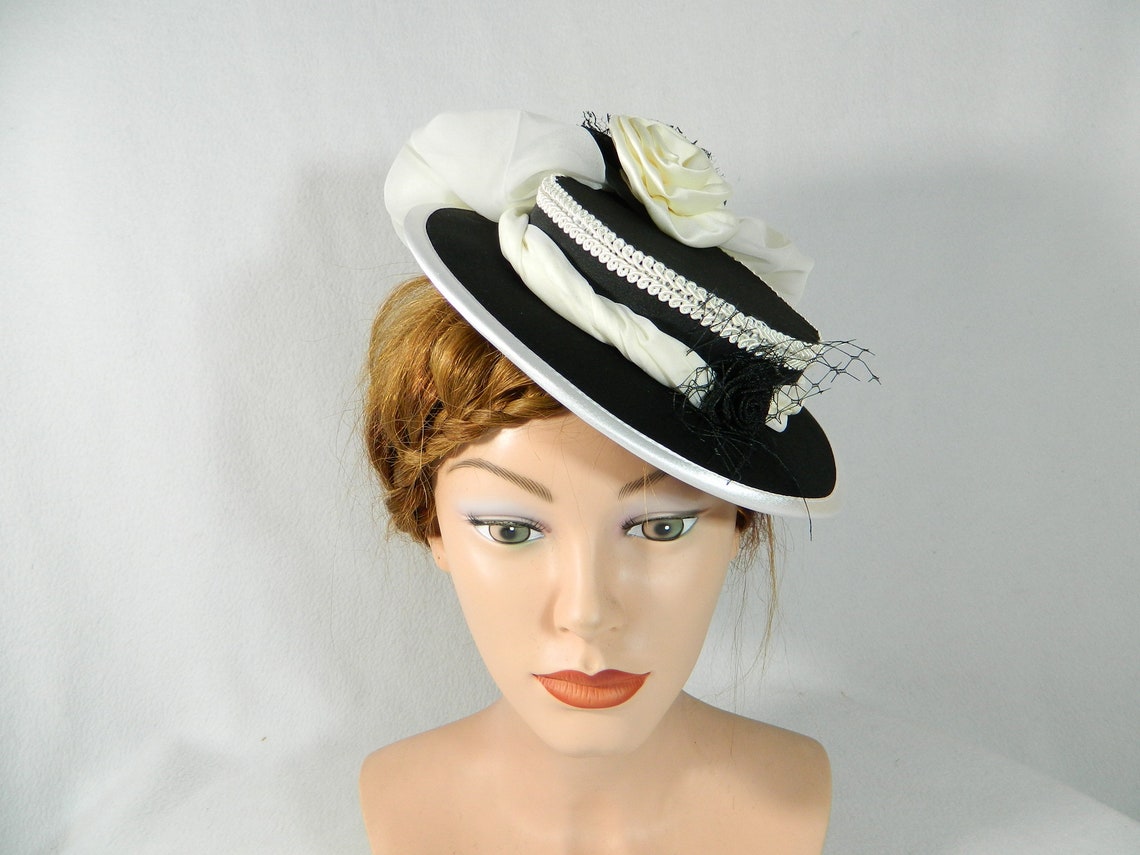 Midi Ladies Summerhat Gothic Sunhat Victorian Hat Lolita | Etsy