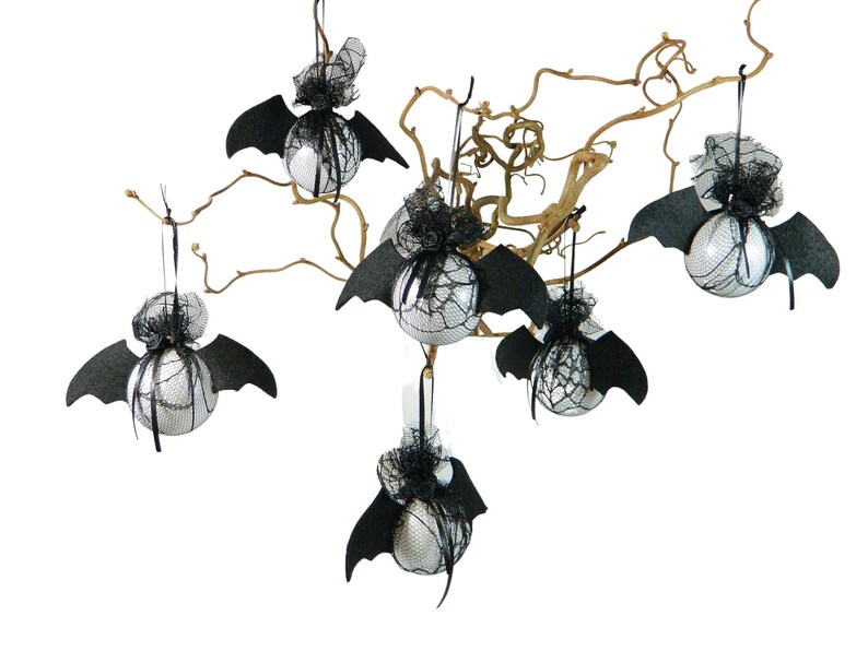 Set of 6 Goth'mas Baubles Goth Christmas Ornament Goth | Etsy