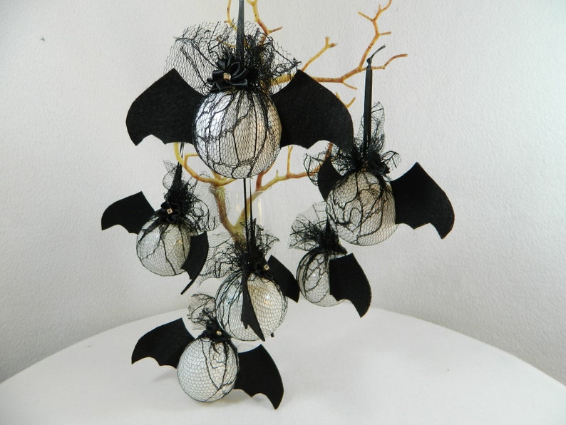 Set of 6 Goth'mas Baubles Goth Christmas Ornament Goth - Etsy