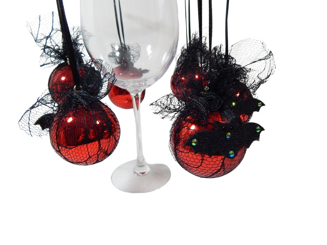 Set of 6 Goth'mas Baubles, Goth Christmas Ornament, Goth Xmas ...