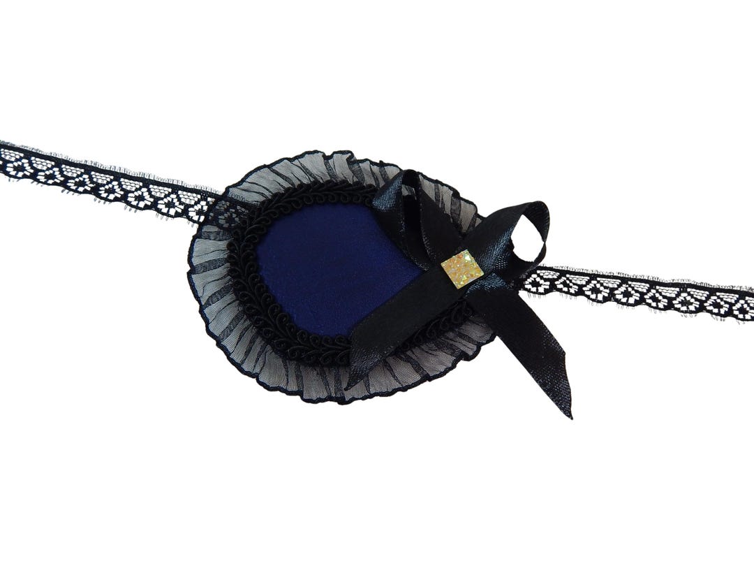Eyepatch LEFT, Eye Mask, Eye Bandage, Blindfold, Goth Eyepatch, Costume ...