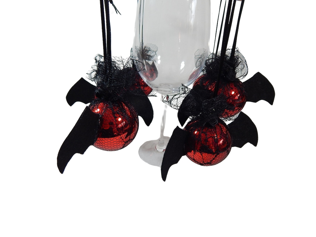 Set of 6 Goth'mas Baubles, Goth Christmas Ornament, Goth Xmas ...