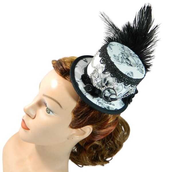 Skull Fascinator - Etsy