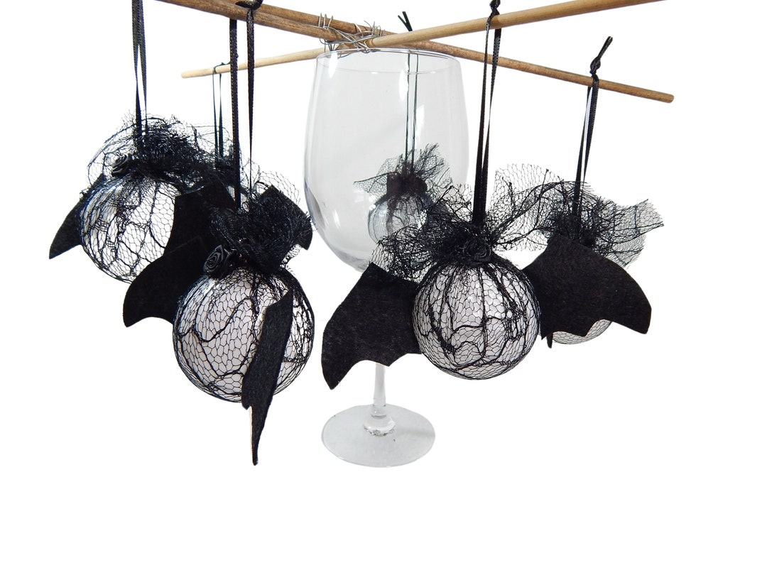 Set of 6 Goth'mas Baubles, Goth Christmas Ornament, Goth Xmas ...