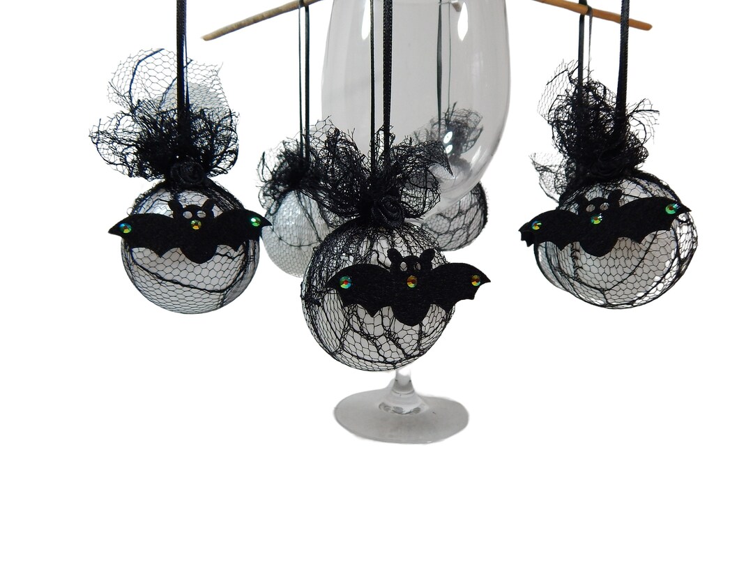 Set of 6 Goth'mas Baubles Goth Christmas Ornament Goth - Etsy