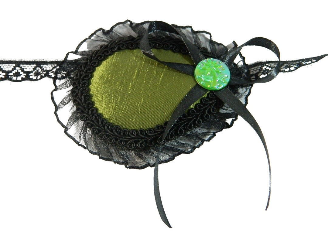 Eyepatch, Left Eye, Costume Eyepatch, Steampunk Eyepatch, Goth Eyepatch ...