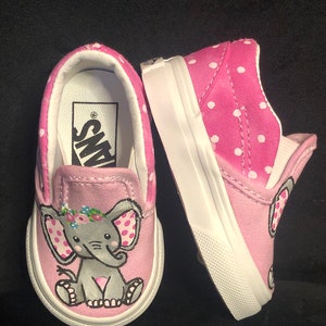 Baby Girl Elephant Vans - Etsy
