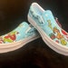 Grinch Themed Custom Vans - Etsy