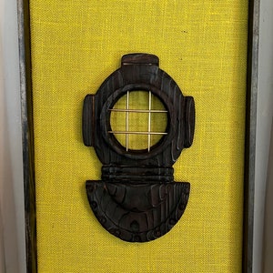Witco Tribute Tiki Vintage Deep Sea Diving Helmet Wall Art - Etsy