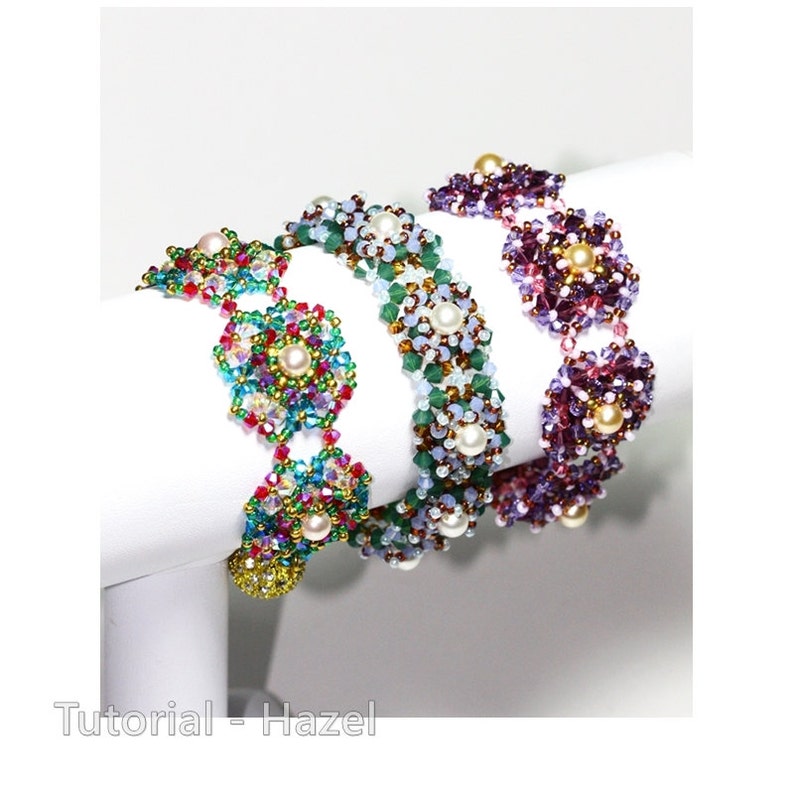 Beading Tutorials Hazel Bracelet Tutorials Pendant - Etsy