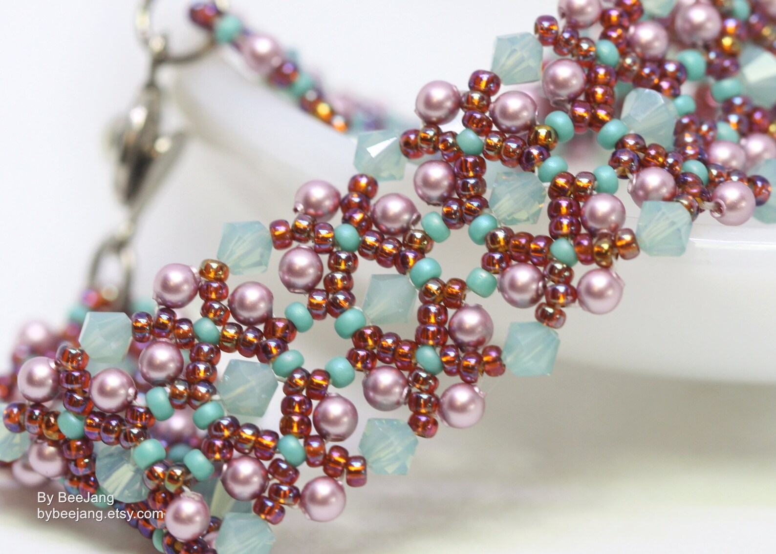 Beading Pattern - Layla Bracelet - Bracelet Tutorials - Digital ...