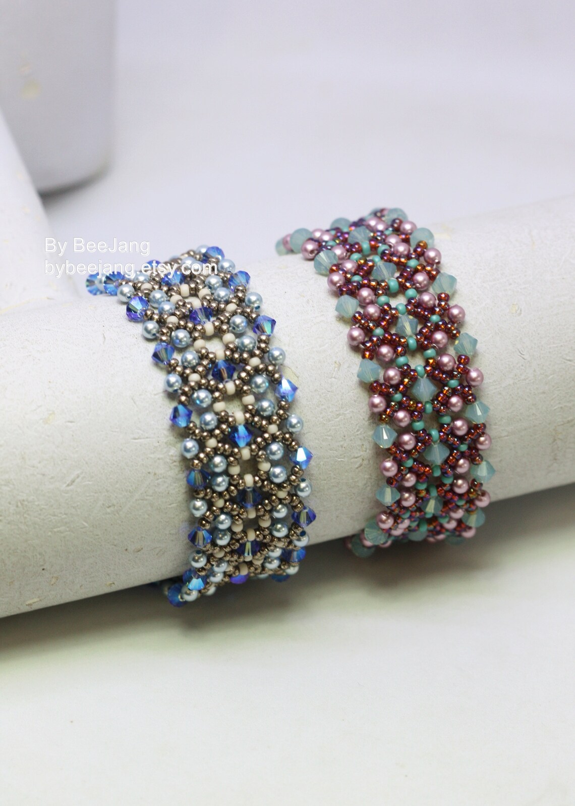 Beading Pattern - Layla Bracelet - Bracelet Tutorials - Digital ...
