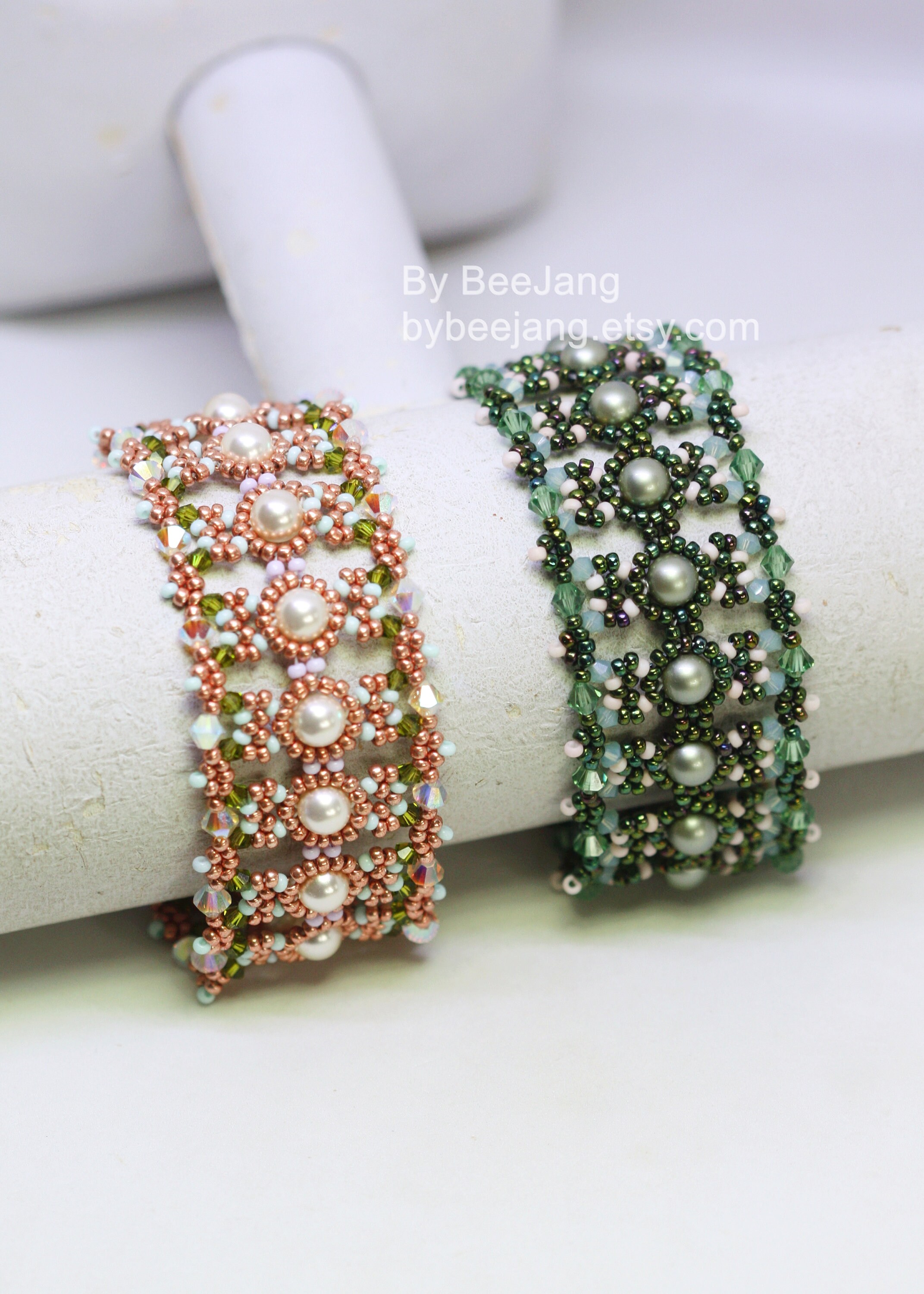 Beading Pattern - Ariana - Bracelet Tutorial - Digital Download - PDF ...