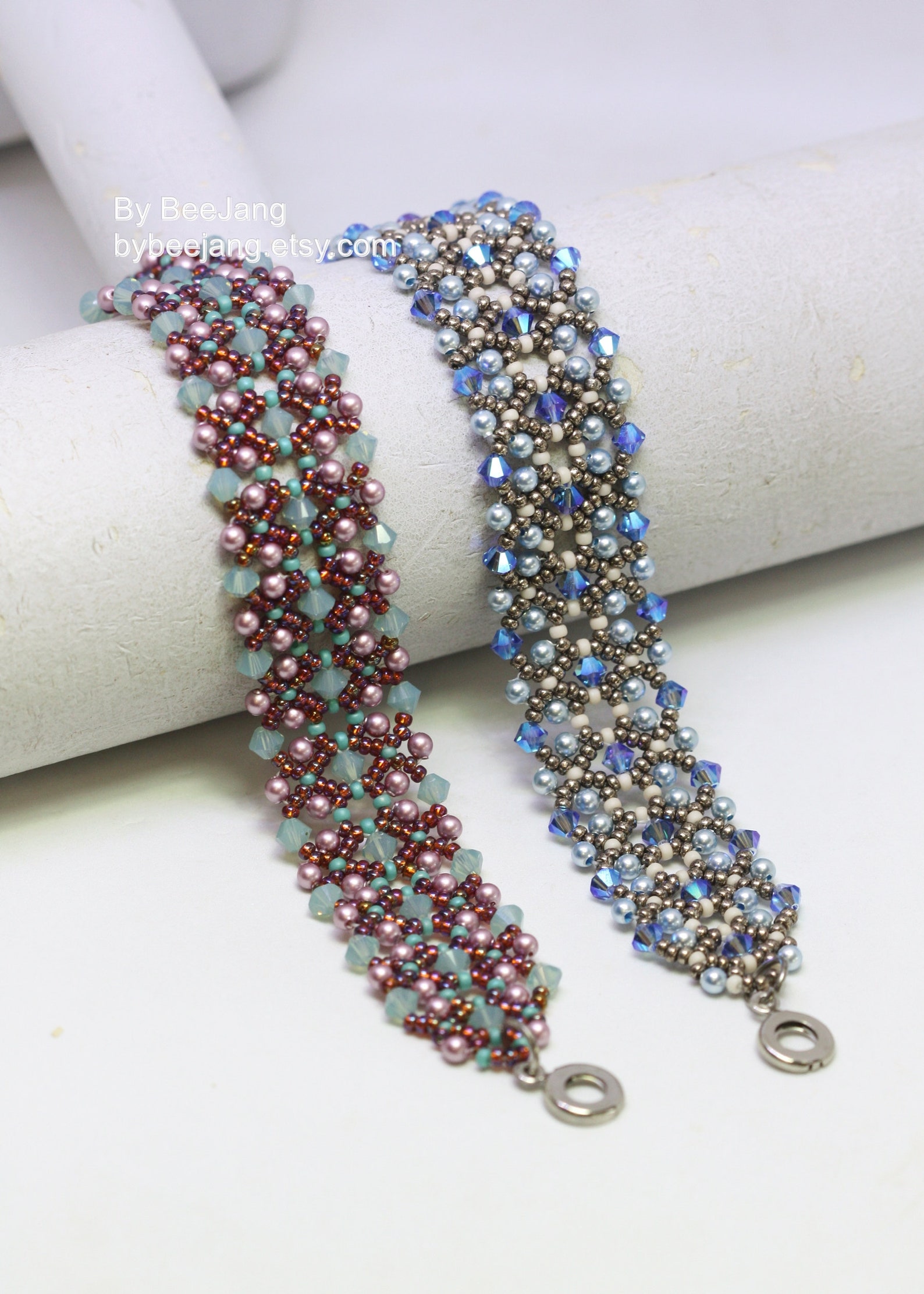 Beading Pattern - Layla Bracelet - Bracelet Tutorials - Digital ...
