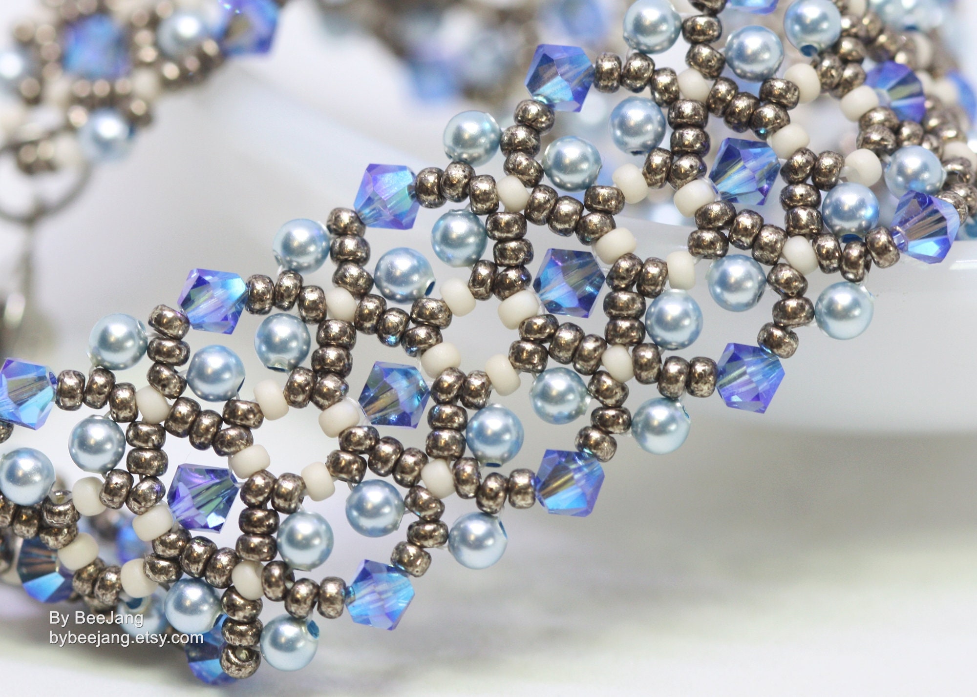 Beading Pattern - Layla Bracelet - Bracelet Tutorials - Digital ...