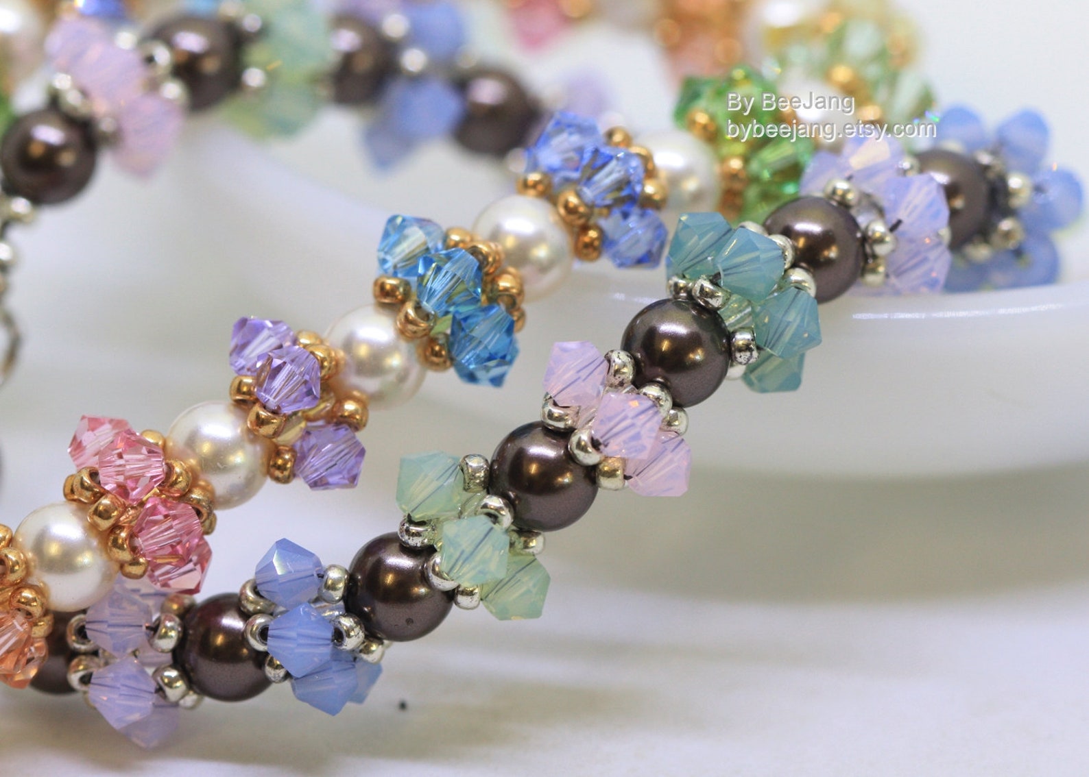 Beading Tutorials, Iris Bracelet, Digital Download, PDF - Etsy