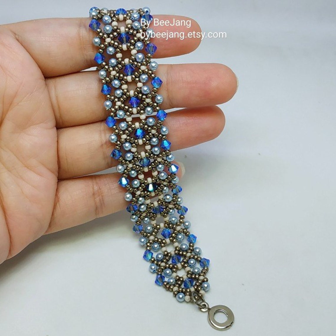 Beading Pattern - Layla Bracelet - Bracelet Tutorials - Digital ...