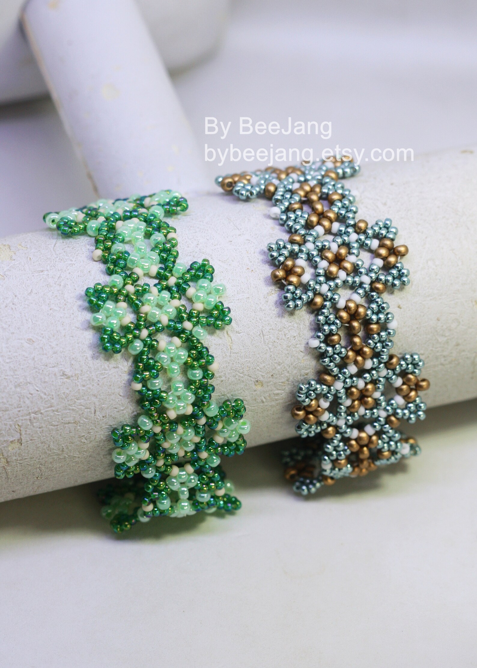 Beading Pattern - Grianne - Bracelet and Earrings Tutorial - Digital ...