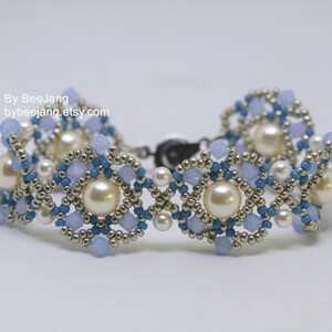 Beading Pattern - Halia - Bracelet Tutorial - Digital Download - PDF - Etsy