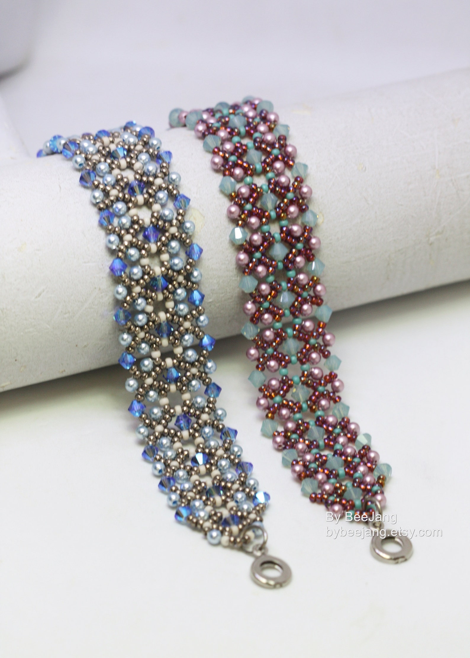 Beading Pattern - Layla Bracelet - Bracelet Tutorials - Digital ...