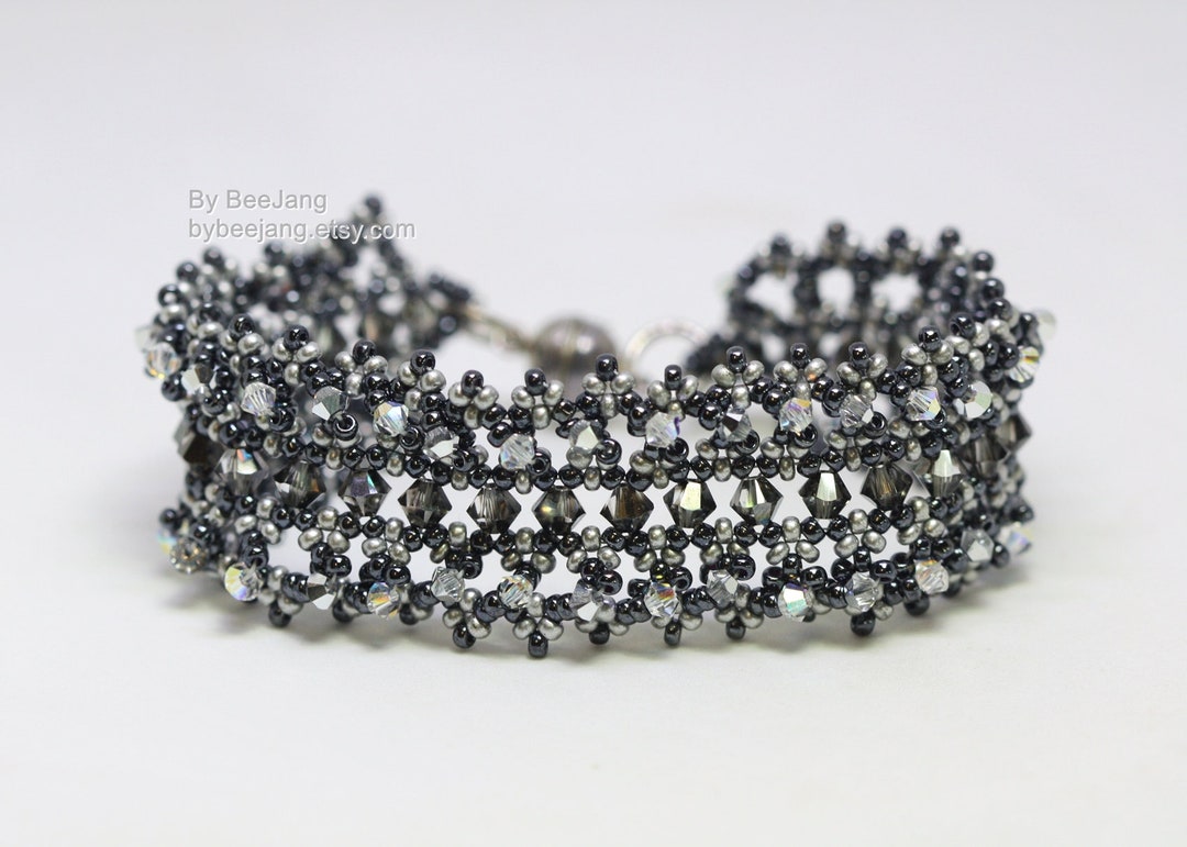 Beading Pattern - Julia Bracelet - Bracelet Tutorials - Digital ...