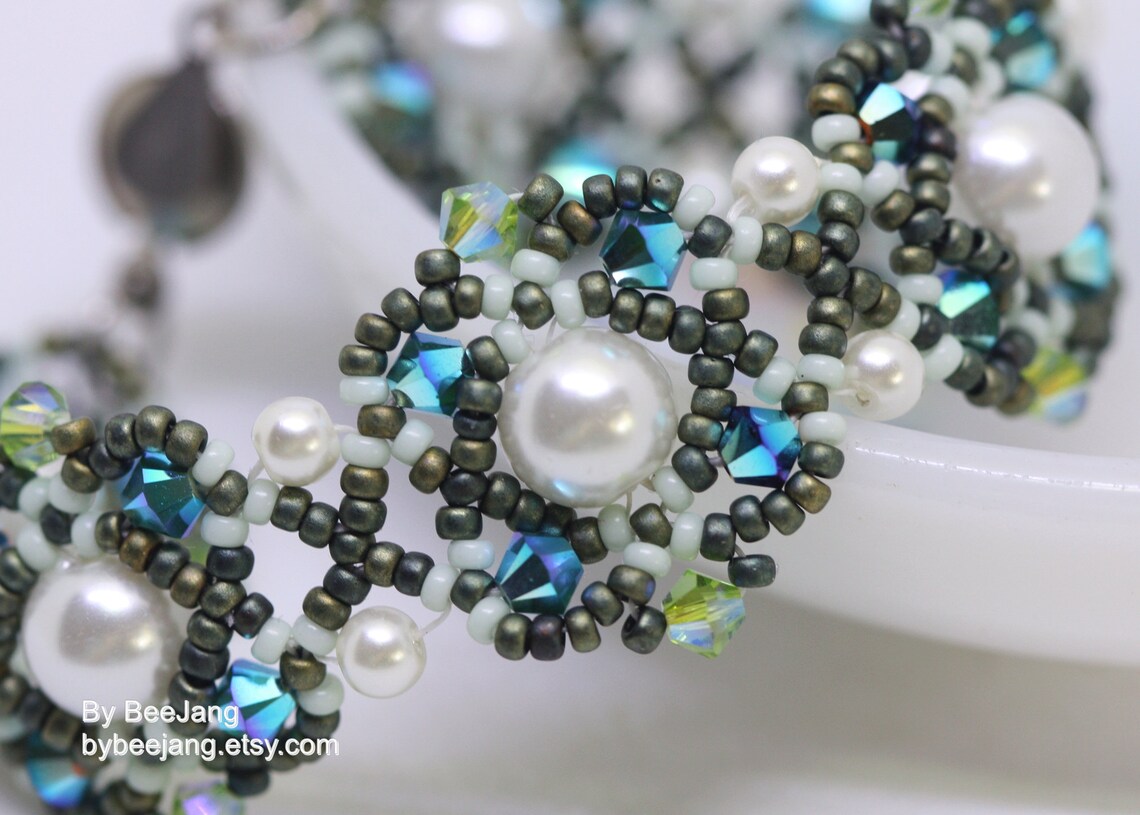 Beading Pattern Halia Bracelet Tutorial Digital Download - Etsy