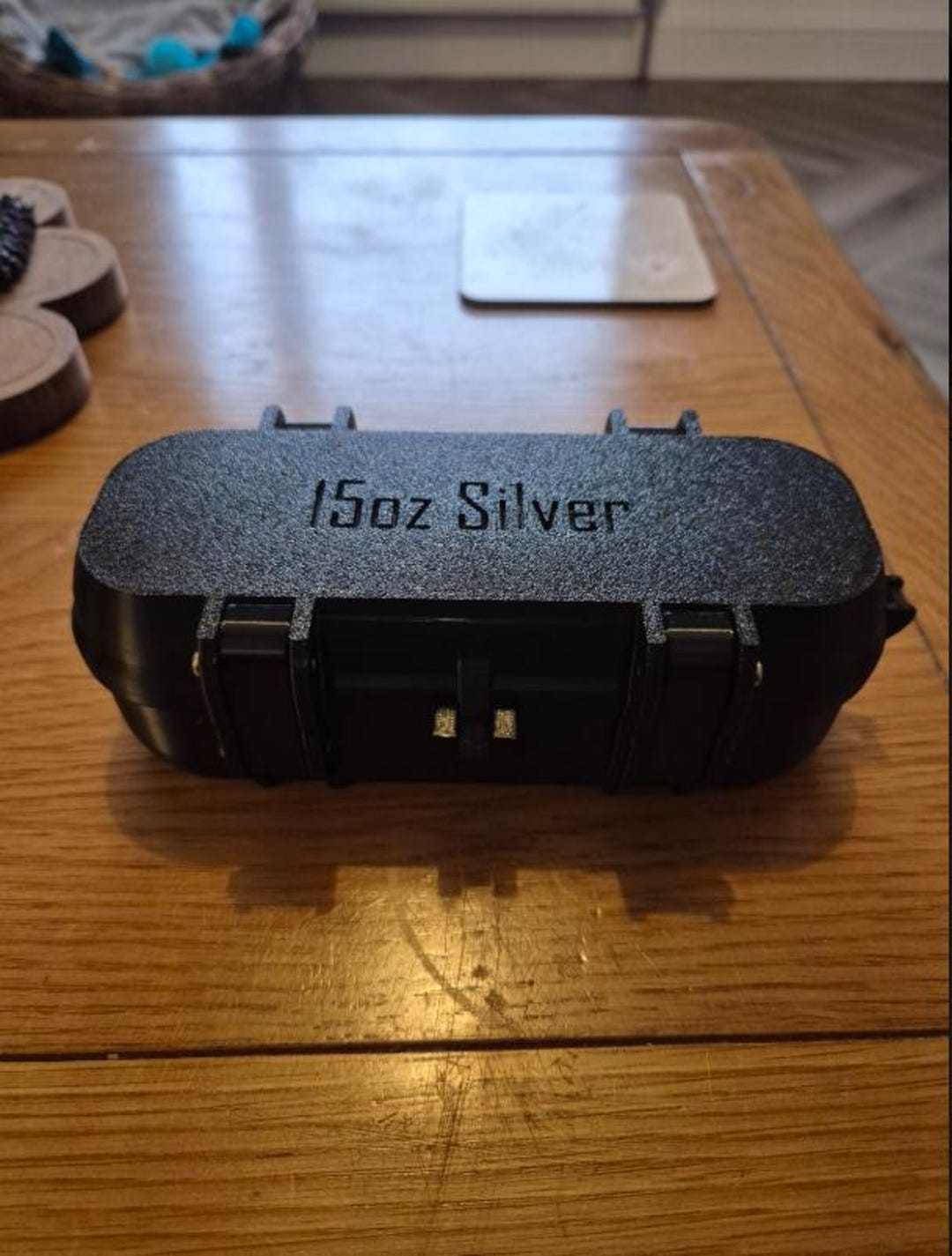 15oz Silver Coin Storage Case – Secure 3D Printed Bullion Storage Box ...